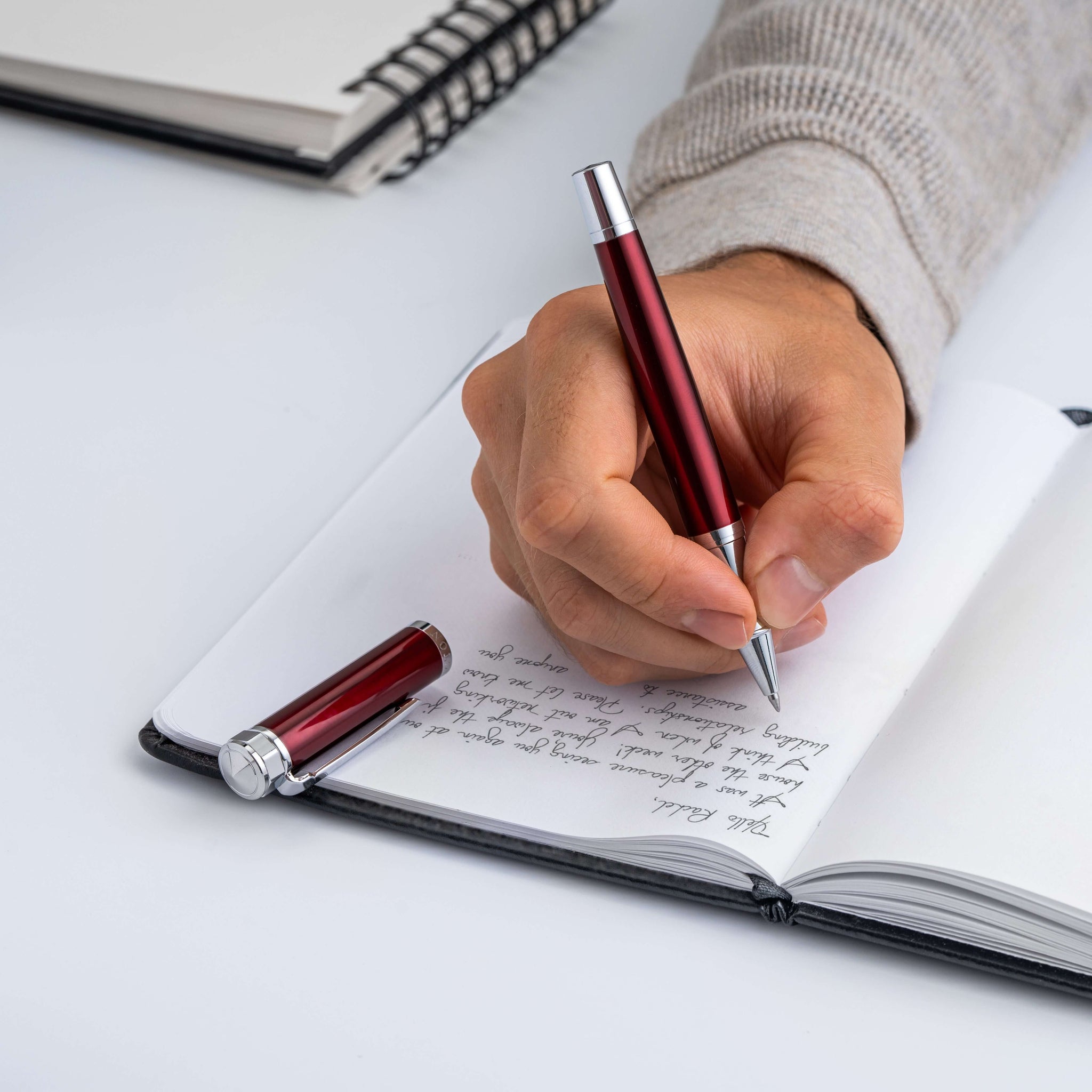 Scarlet Slate Rollerball – Ellington Pens