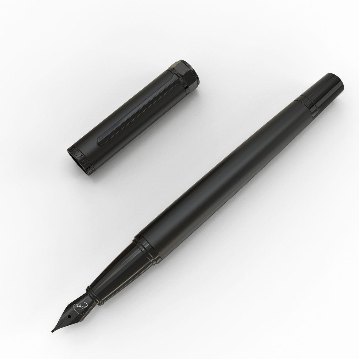 The Stealth Fountain Pen – Ellington Pens